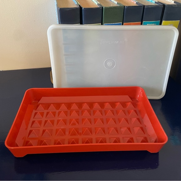 Tupperware | Kitchen | Vintage Tupperware 292 Meat Keeper Paprika ...